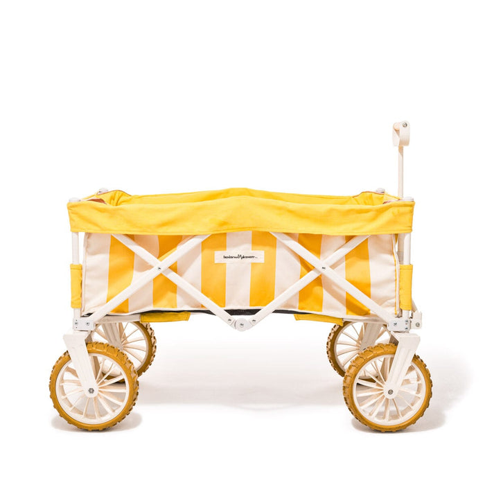 The Beach Cart - Crew Mimosa Yellow Stripe | Business & Pleasure Co.