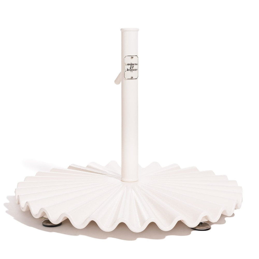 The Clamshell Base - 55 lbs - Antique White | Business & Pleasure Co.