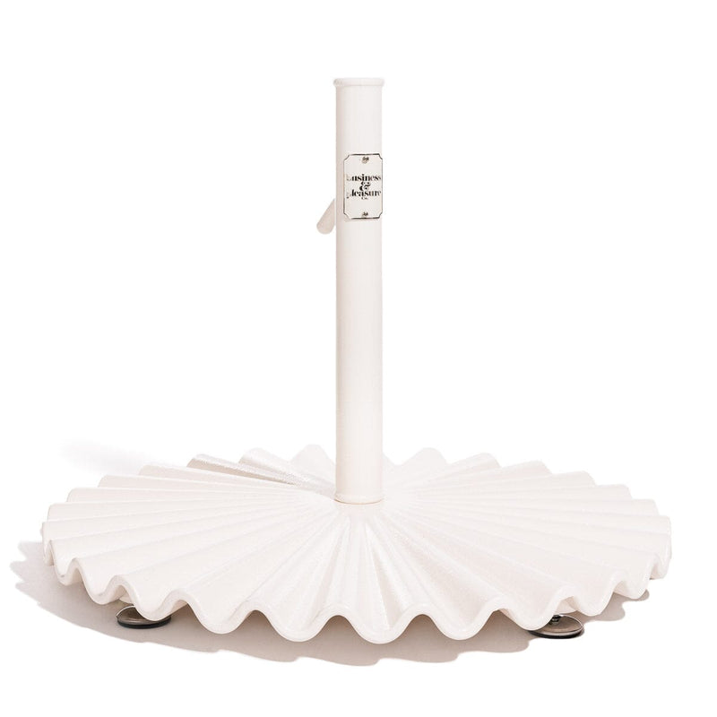 The Clamshell Base - 55 lbs - Antique White | Business & Pleasure Co.