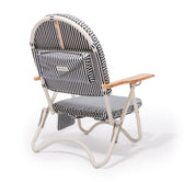 The Pam Chair - Lauren's Navy Stripe | Business & Pleasure Co.