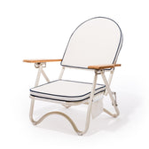 The Pam Chair - Rivie White | Business & Pleasure Co.