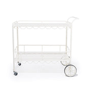 The Al Fresco Bar Cart - Antique White | Business & Pleasure Co.