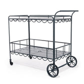 The Al Fresco Bar Cart - Vintage Black | Business & Pleasure Co.