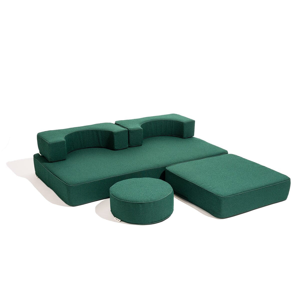 The Modular Pillow Stack - Corduroy Green | Business & Pleasure Co.