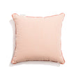 The Small Square Throw Pillow - Rivie Pink | Business & Pleasure Co.