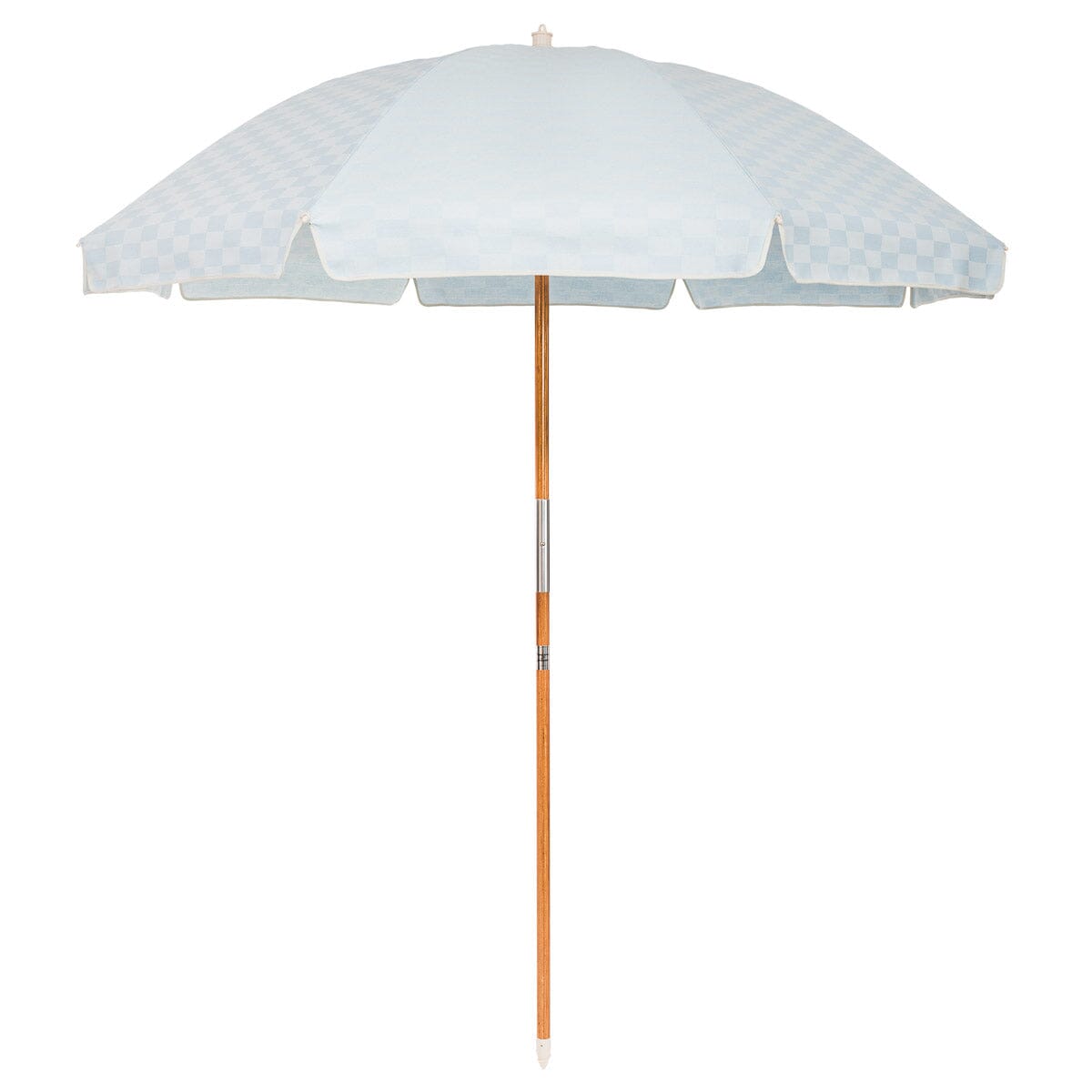 The Rio Umbrella - Vintage Blue Checker | Business & Pleasure Co.