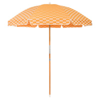 The Rio Umbrella - Vintage Gold Checker | Business & Pleasure Co.