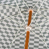 The Rio Umbrella - Vintage Green Checker | Business & Pleasure Co.