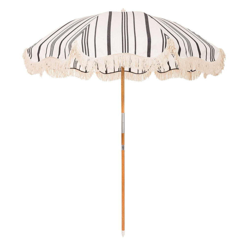 The Rio Fringed Umbrella - Vintage Black | Business & Pleasure Co.